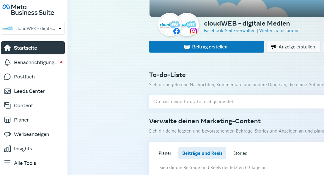 Meta Business Suite: Die wichtigsten Funktionen🚀